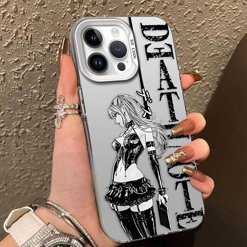 Cool Anime Death Note Misa Amane Phone Case Cover for iPhone 17 16 15 ...