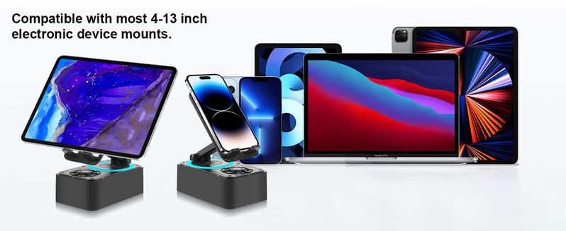 Westdeer Wireless Bluetooth Speaker 5-in-1 Phone Stand with 3000mAh USB ...