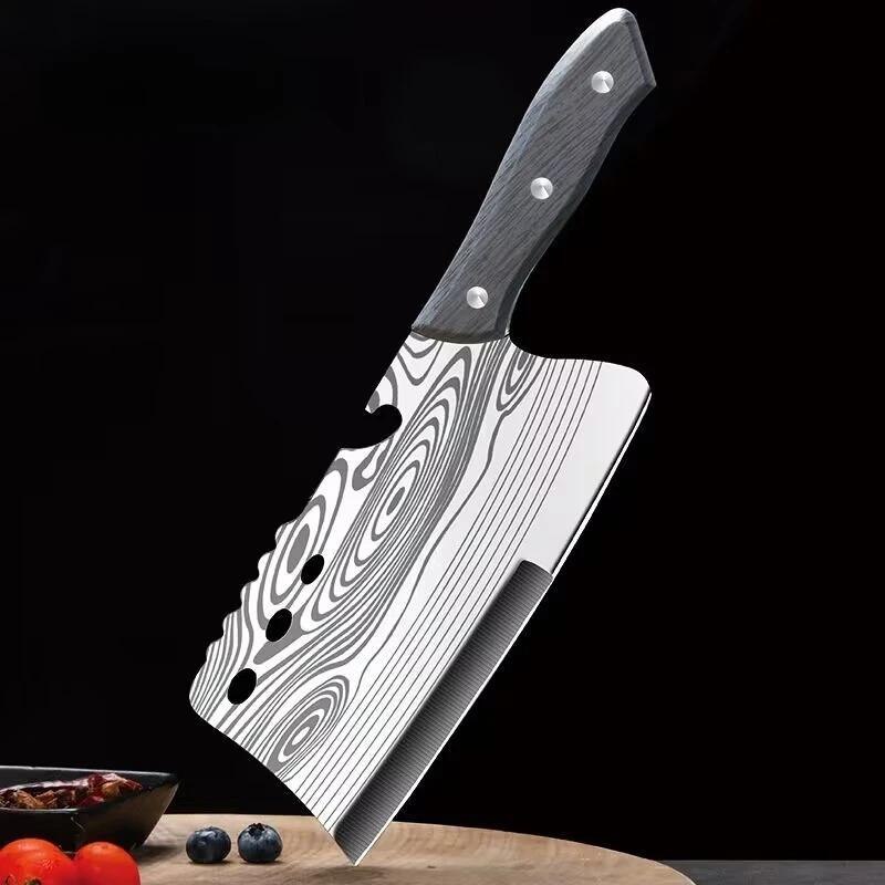 Stainless Steel Kitchen Knife, 1 Count Multifunctional Knife, Household ...