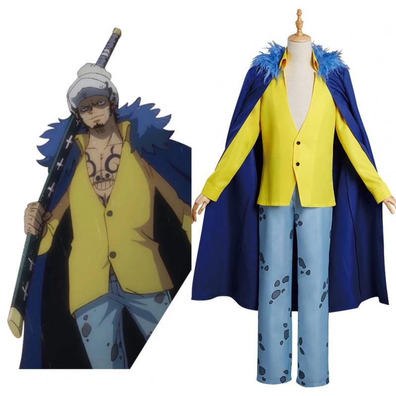 One Piece Cosplay Costume Trafalgar Law Cosplay Costume Halloween Role ...