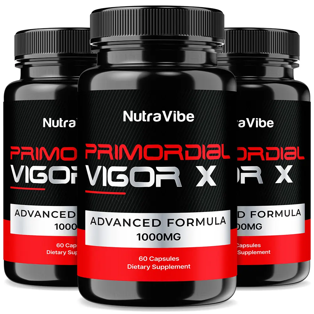 Primordial Vigor X Capsules - Advanced Natural Dietary Supplement ...