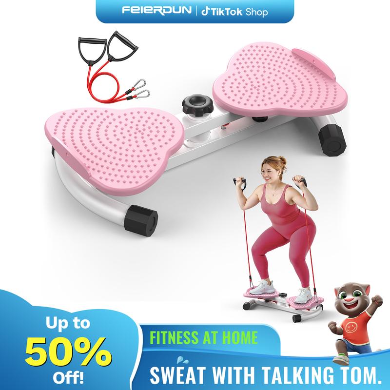 FEIERDUN Waist Twister Machine – Silent & Non-Slip Ab Board for Core ...