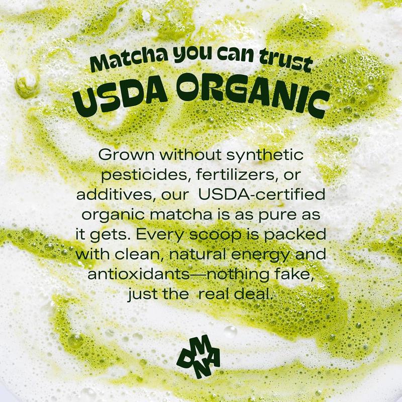 MATCHA DNA Certified Organic Matcha Green Tea Powder (8 oz TIN CAN)