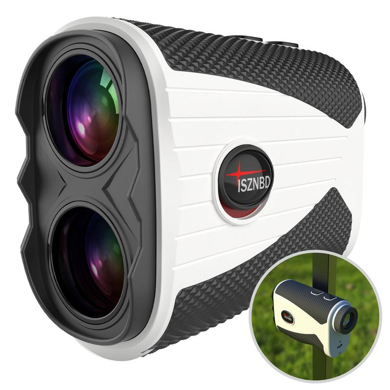 ISZNBD Golf Rangefinder 1200 Yard Laser Range Finder with 7X ...