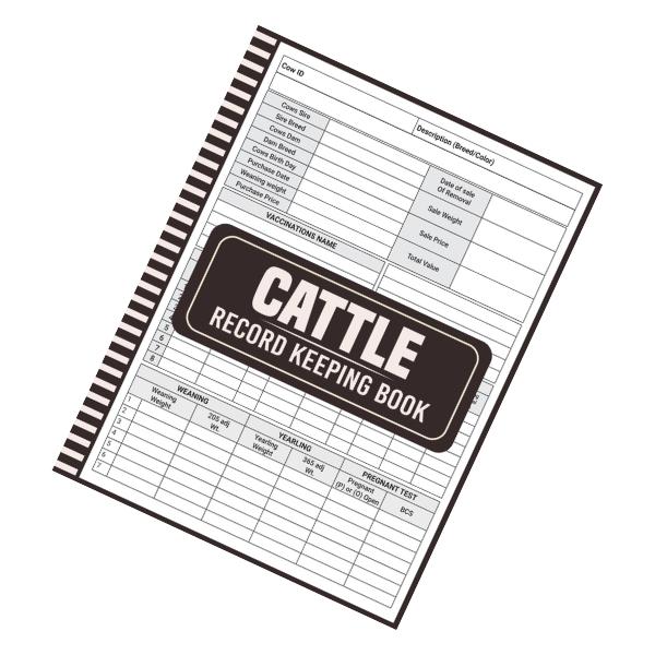 Cattle Record Keeping Book: Keep Your Ranching and Livestock Organized ...