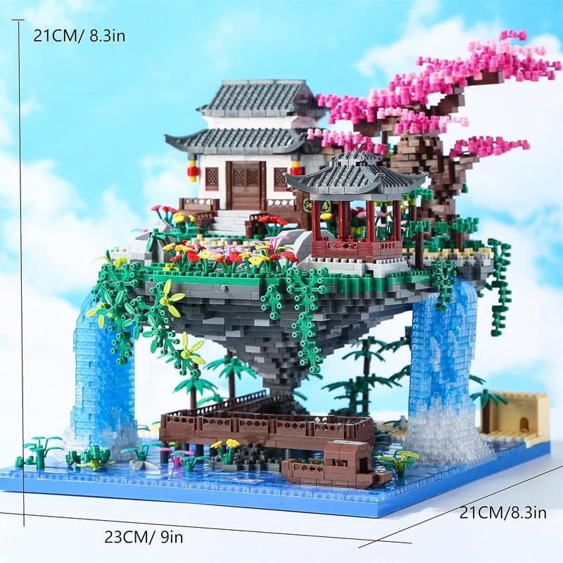 Cherry Blossom Tree Building Set with Gift Box, Original Music Cherry ...