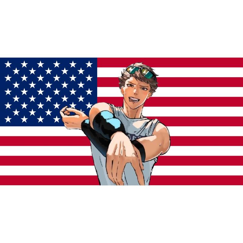 Customize Haikyuu Flags American Flag Oikawa Tooru Wall Decoration ...