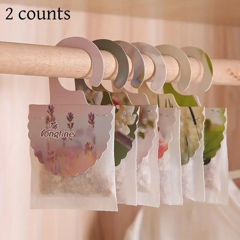 Hanging Scented Sachet, 2 Counts Long-lasting Home Fragrance Sachet Bag ...