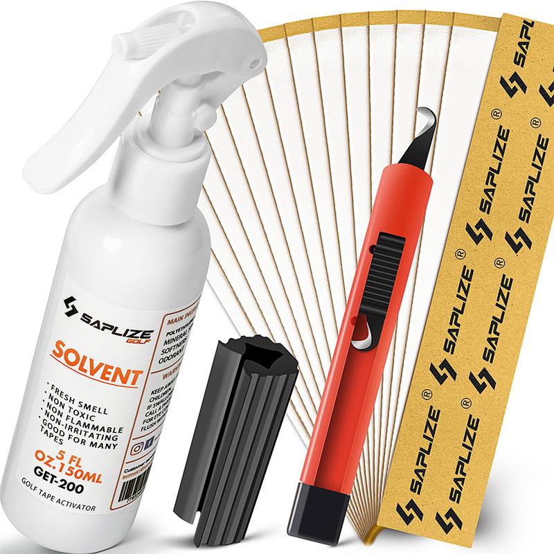 SAPLIZE Golf Grip Kit for Regripping Golf Clubs, Options Including 15 ...