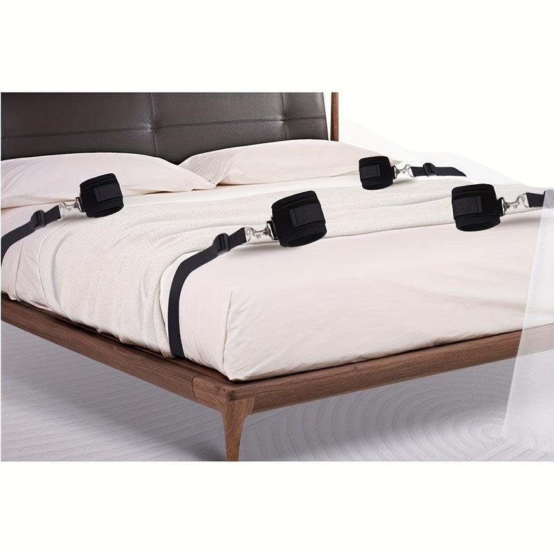1 Set Bed Restraint Kit Adult Fun Belt Upgraded Reinforced Bed Spider ...
