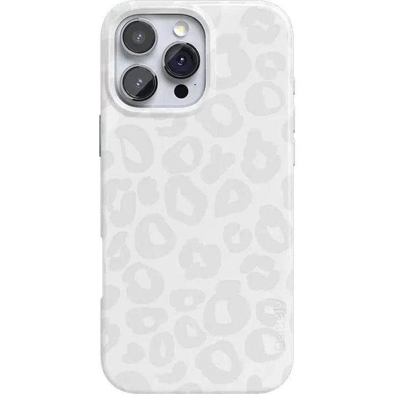 Into the Wild White Snow Leopard Case, Cute Phone Case For iPhone16 15 ...