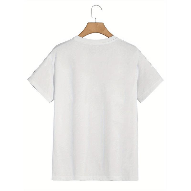 100%25 Cotton Men'S Large-Size Short-Sleeved T-Shirt, Fashionable And ...