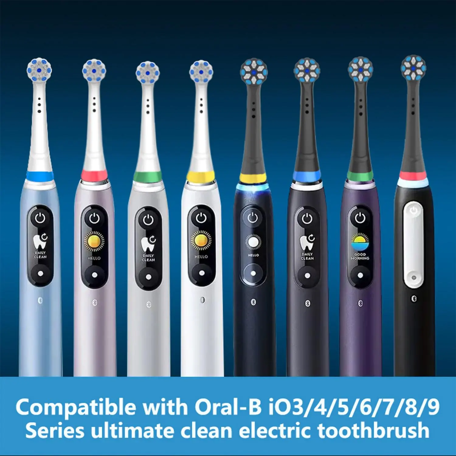 Replacement Detachable Brush Heads for Oral-B iO 3/4/5/6/7/8/9/10 ...