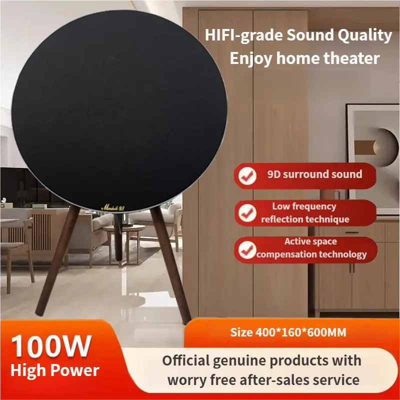 Flying Saucer Bluetooth Speaker Outdoor Portable Wireless Stand Home ...