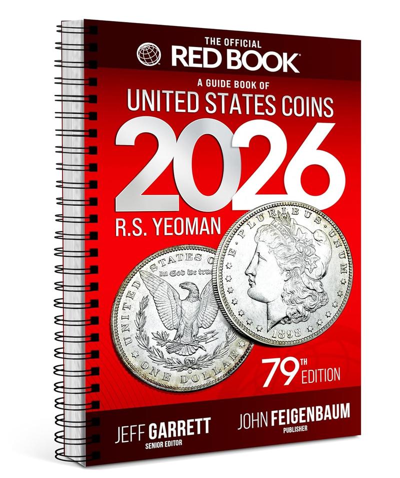 The 2026 Red Book: A Guide Book of United States Coins, 79th Edition ...