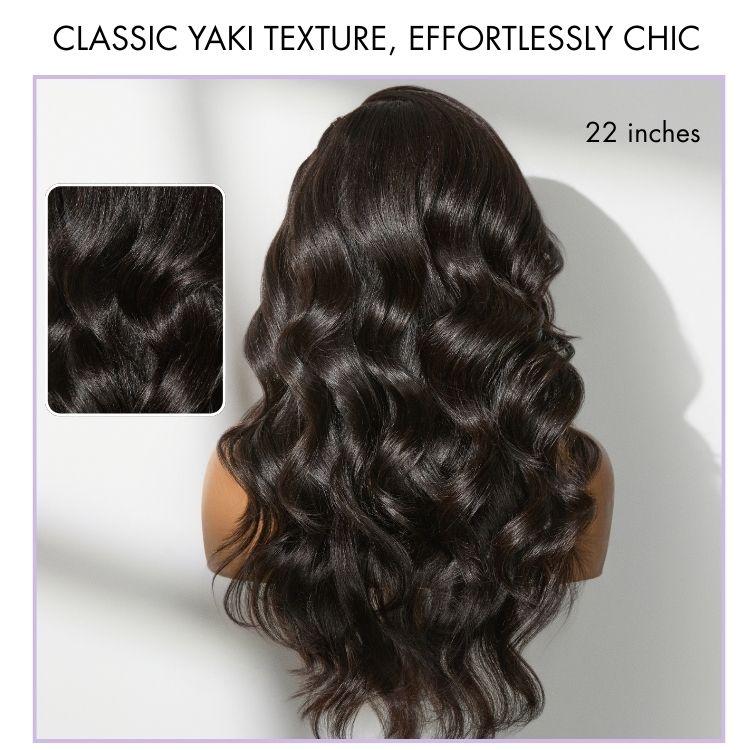 【LIVE】Luvme Side Braided Yaki Body Wave Glueless Ear-to-ear 13x6 ...