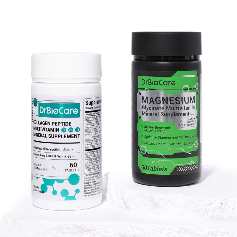 Detox&Cortisol Bundle - Drbiocare Collagen and magnesium Supplement ...