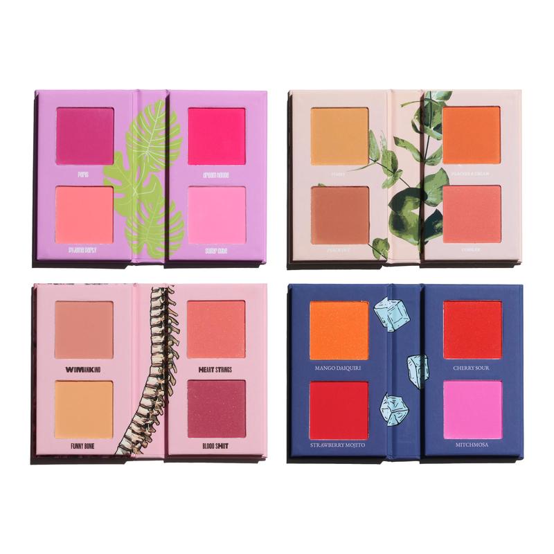 Made By Mitchell Mini Blush Book, Pressed Blush Palette, Long Lasting ...