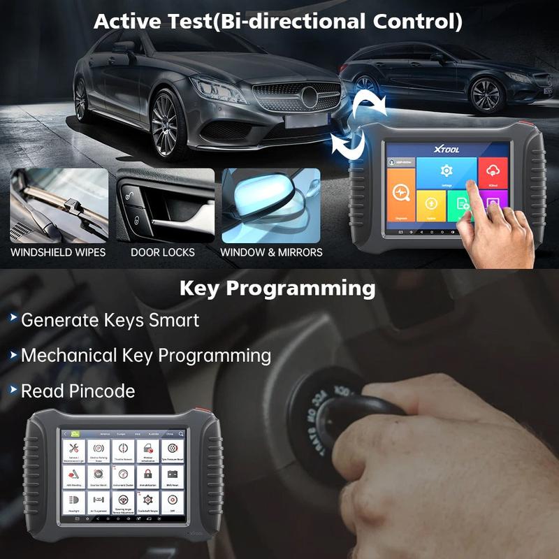 XTOOL - A80 Pro OE-Level Full System Diagnosis Tool with IMMO/ECU ...