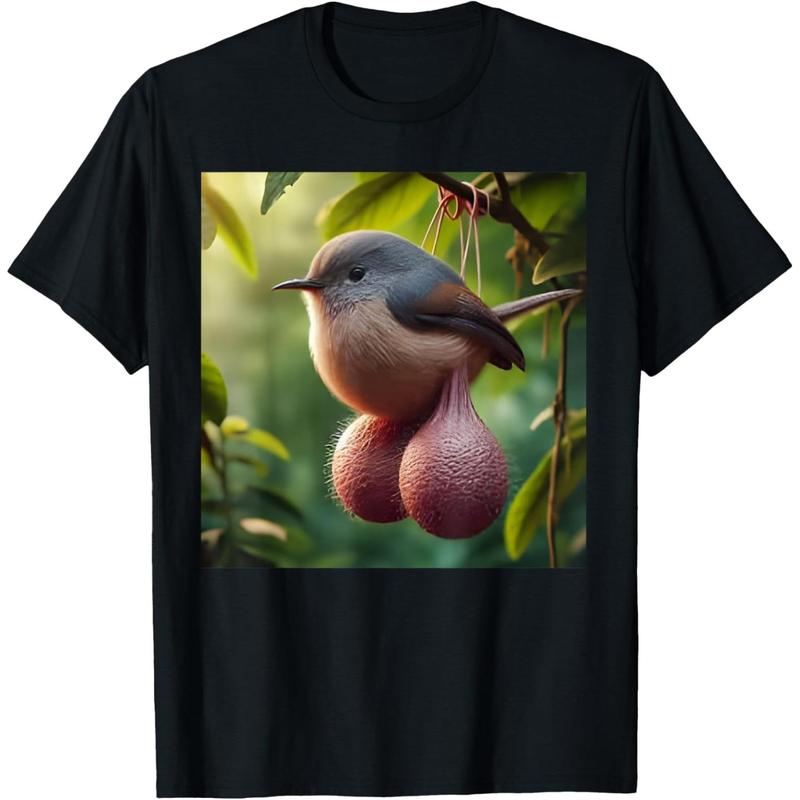 Balls Bird Meme Funny T-Shirt - TikTok Shop