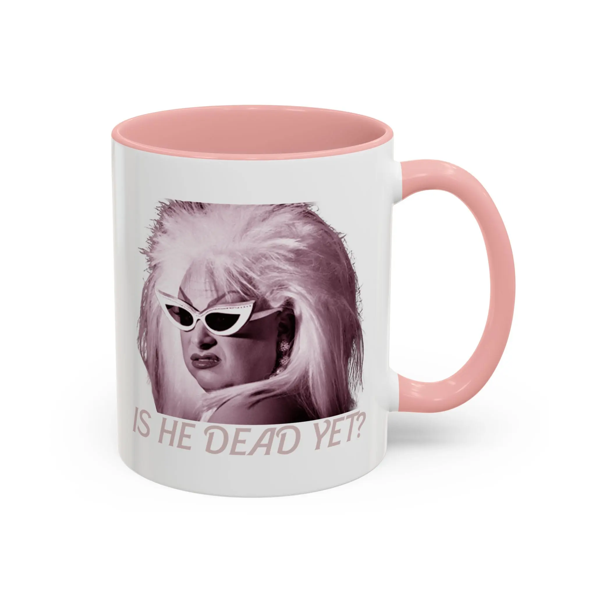 Divine Is He Dead Yet Mug Drinkware Coffee Glossy Ceramic Washable ...