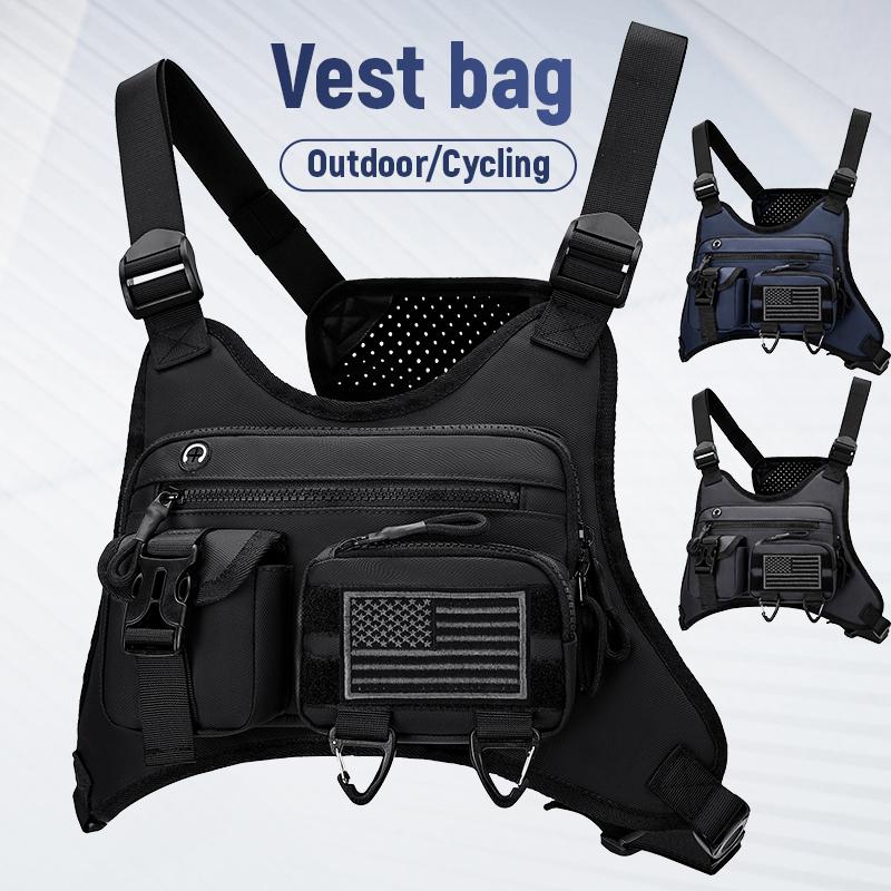 slingshot backpack Tactical Chest Rig Men's chest pack, tactical chest ...
