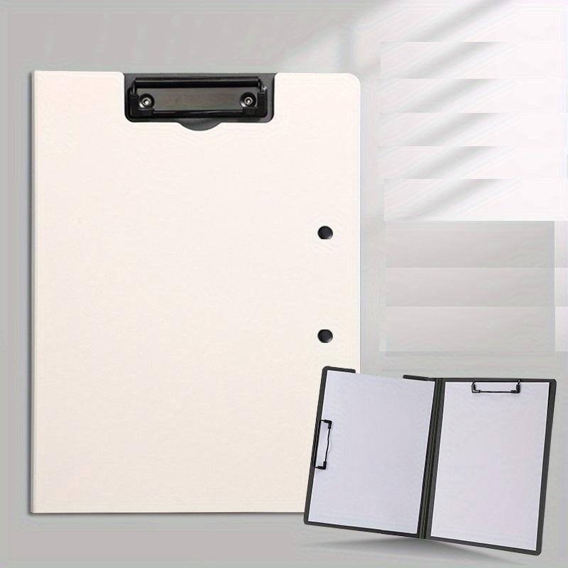 File Folder, 1 Count Plastic Clipboard, File Clipboard, Solid Color A4 ...