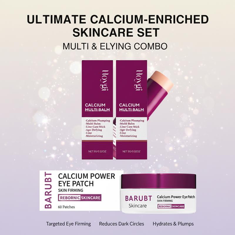 Calcium Volume Multi Balm 9g+Eye Patch 60ea Skin Care Cosmetics with ...
