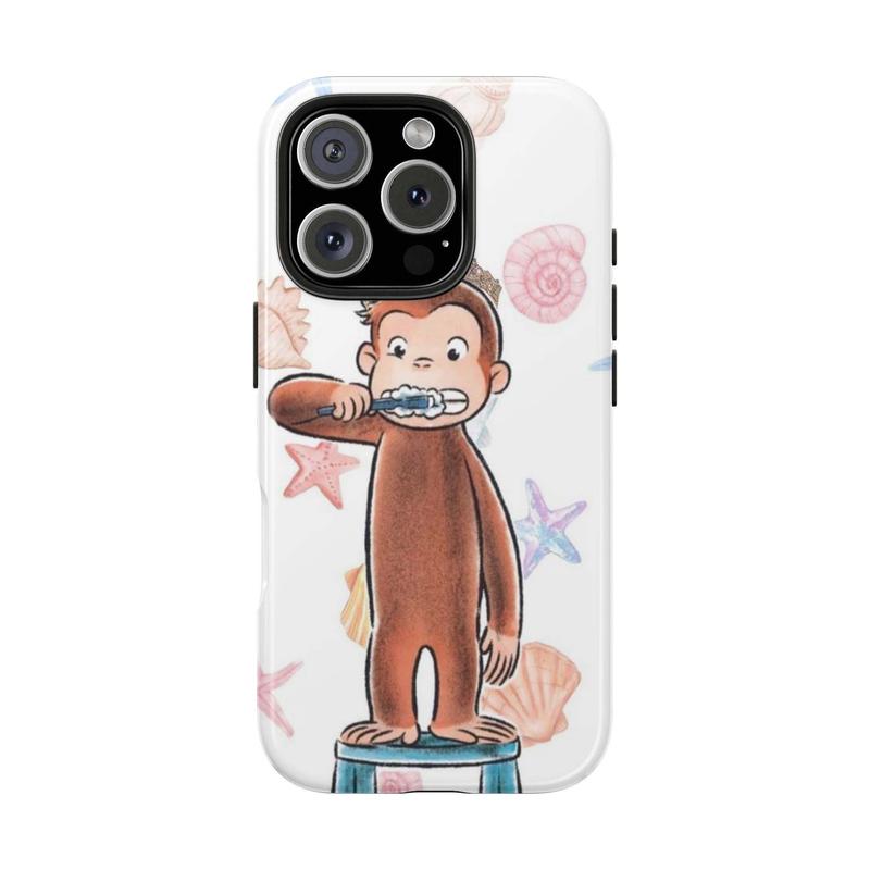 Brainwaves Curious George Banana Monkey Phone Case | Classic Children's ...