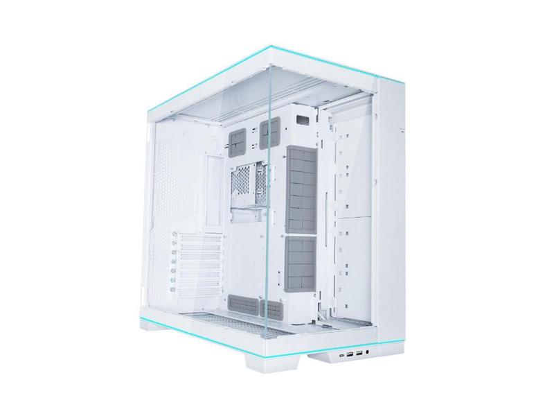LIAN LI O11 EVO RGB White Aluminum / Steel / Tempered Glass ATX Mid ...