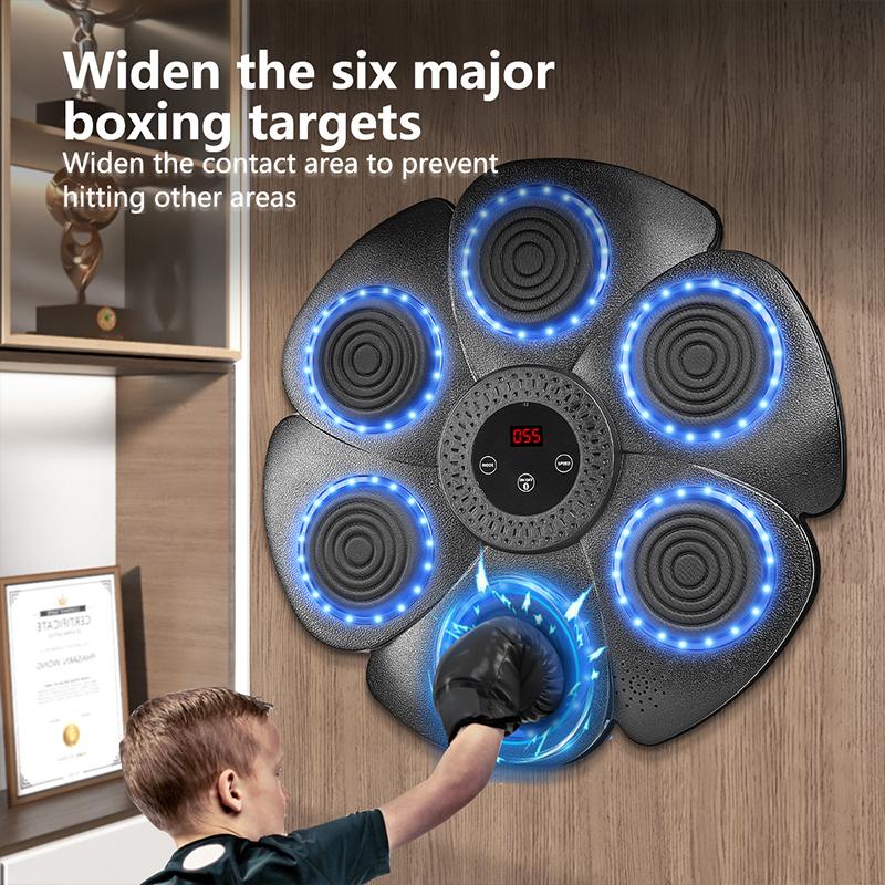 RhythmBeat Interactive Training System - Wall-Mounted LED Punch Pad ...