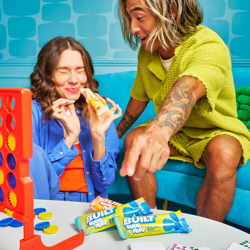 BUILT Sour Puff Variety Box, Blue Razz Blast Puff , Green Apple Crush ...