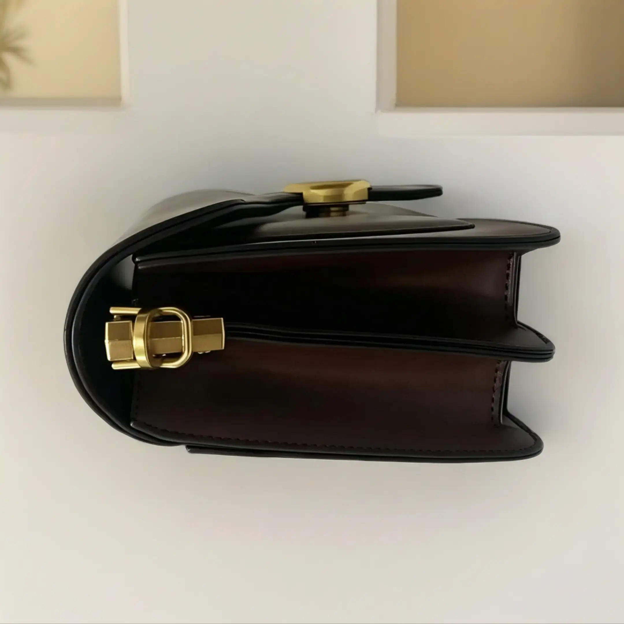 Six-Tone Mini Square Crossbody Bag for Women – Minimalist Small Purse ...