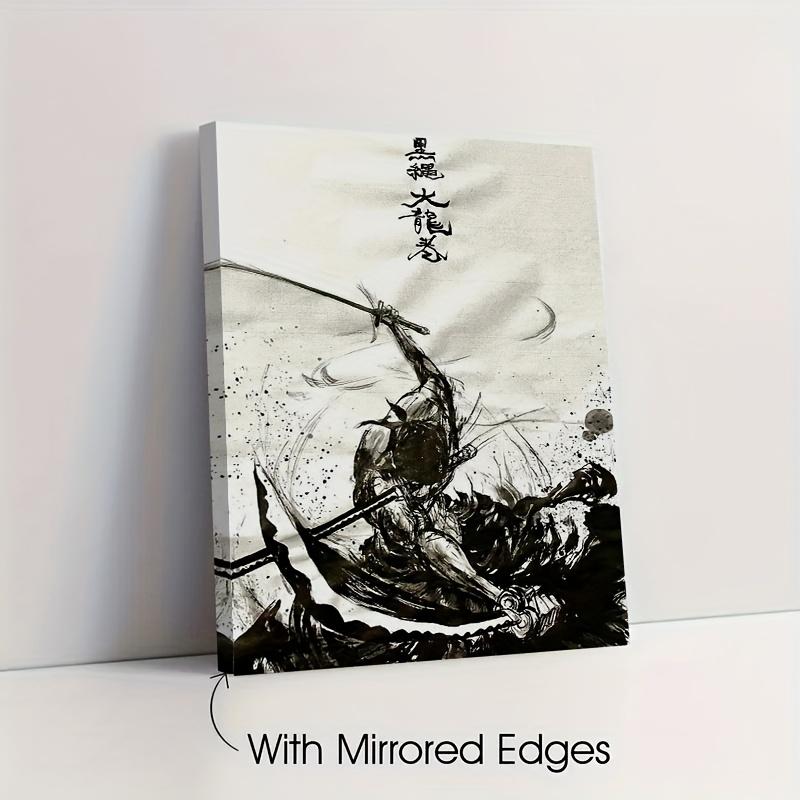 [Art Canvas Print] Premium Anime Zoro Art Canvas Print Poster with ...