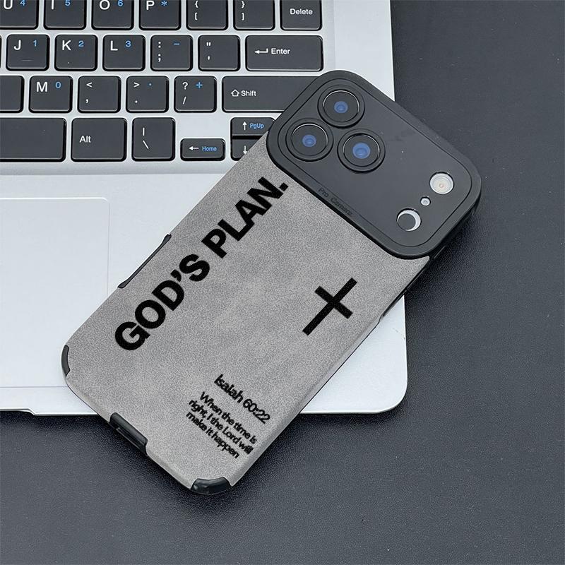 God's Plan Phone Case Made of TPU and leather the touch is as delicate ...