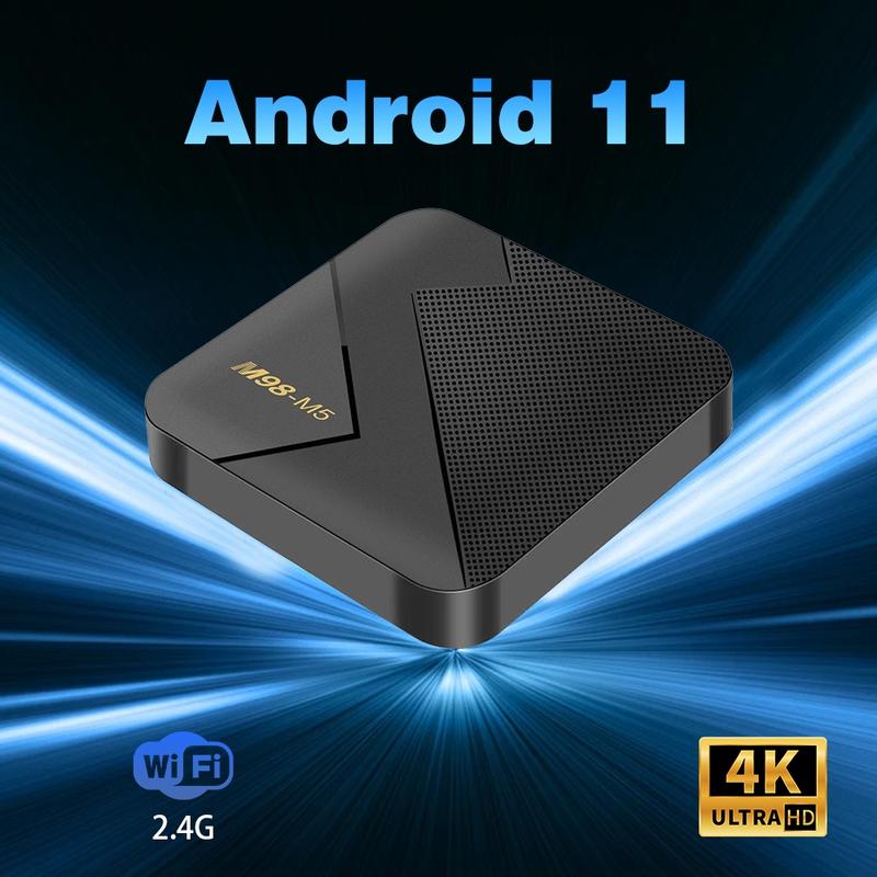 2025 New M98-M5 Black Android 11 Smart Android box Compatible with USB ...