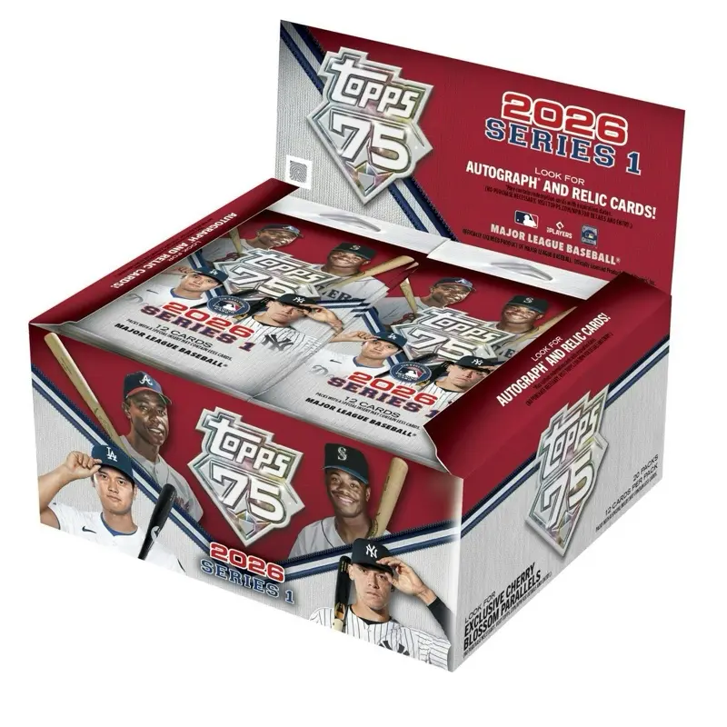 Topps Baseball Japan Edition 2026 (Look for Exclusive Cherry Blossom ...
