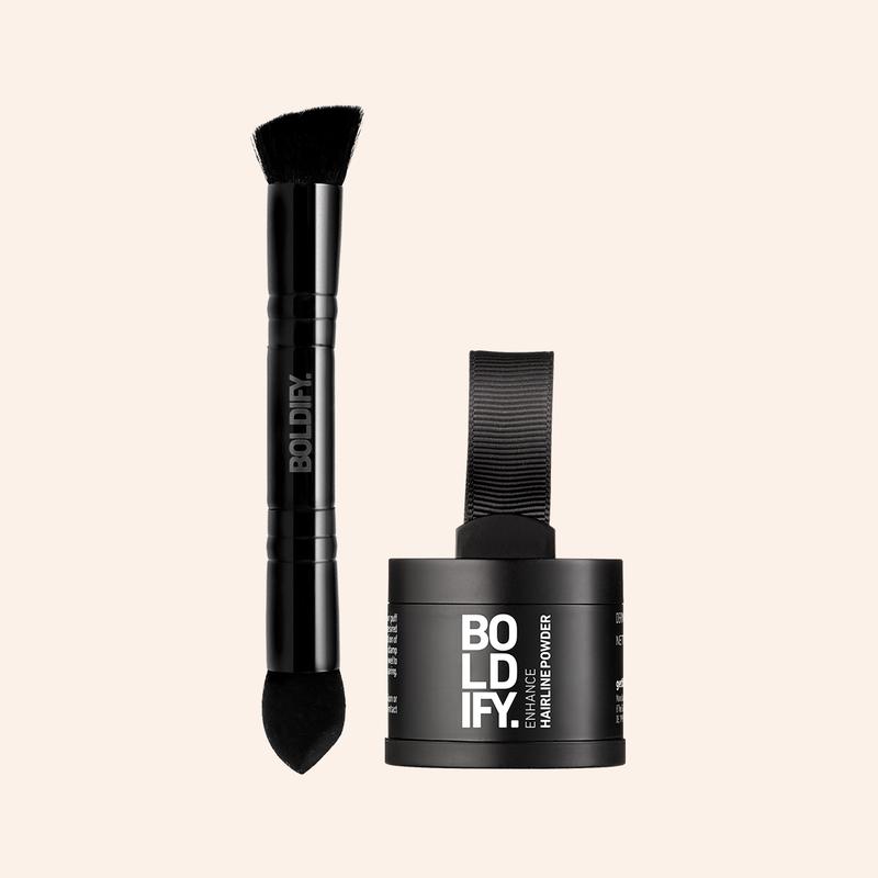 BOLDIFY Build & Blend Bundle Hairline Powder 4g & Brush Bundle - TikTok ...