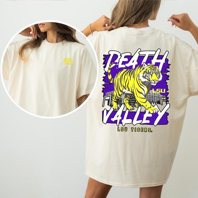 LSU Geaux Tigers Tee, My Heaux Geaux Football Shirt, Death Valley Game ...