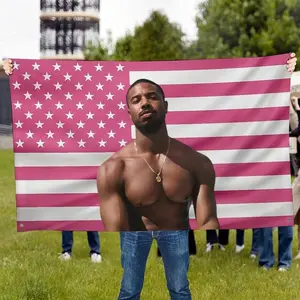 Tapestry Michael B Jordan Flag Poster Room Fun Flags Indoor And Outdoor ...