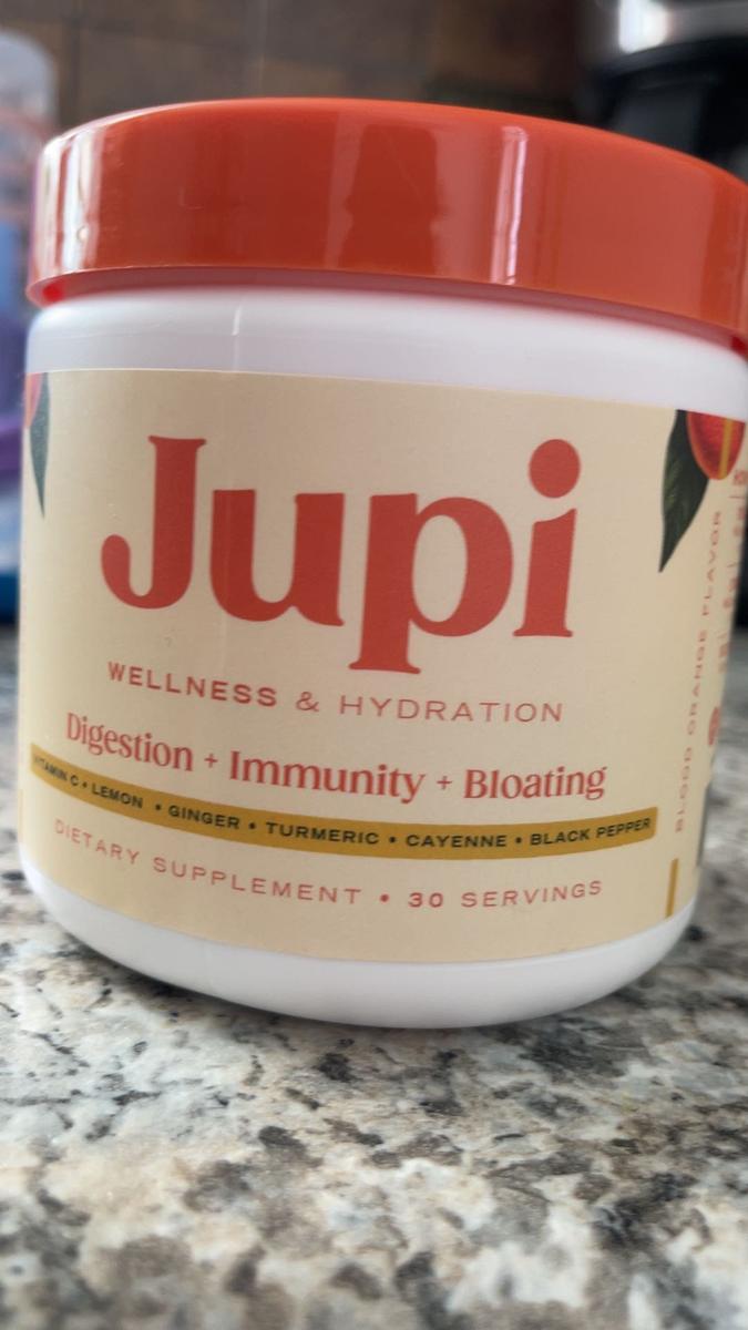 Jupi Wellness and Hydration Drink | Turmeric and Ginger Supplement with ...