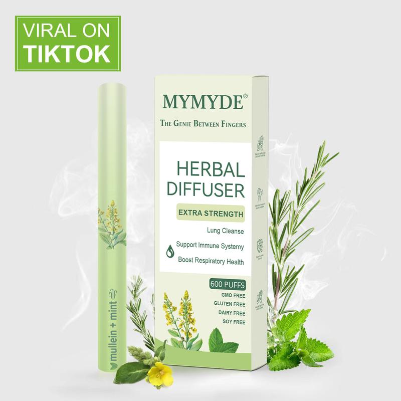 MYMYDE Thyme and mint extracts for lung detoxification and oral air ...