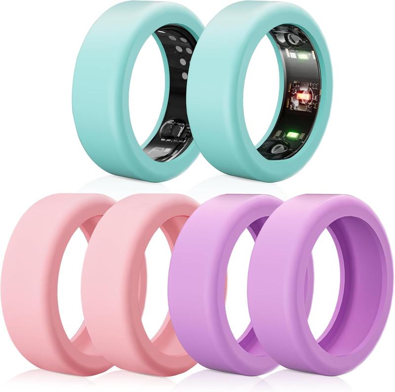 6 Pack Rings Protector Compatible with Oura Ring Gen 4/Oura Gen 3 ...