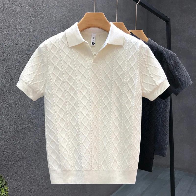 Tokyo Street Style Polo Shirt | Oversized Relaxed Fit | Vintage Knit ...