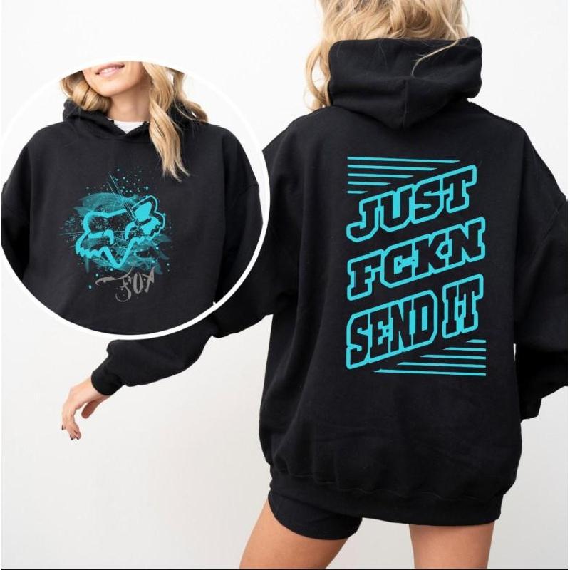 ⚡ [Graphic Hoodie]Send It Racing Hoodie – Dirt Bike & Mountain Biking ...