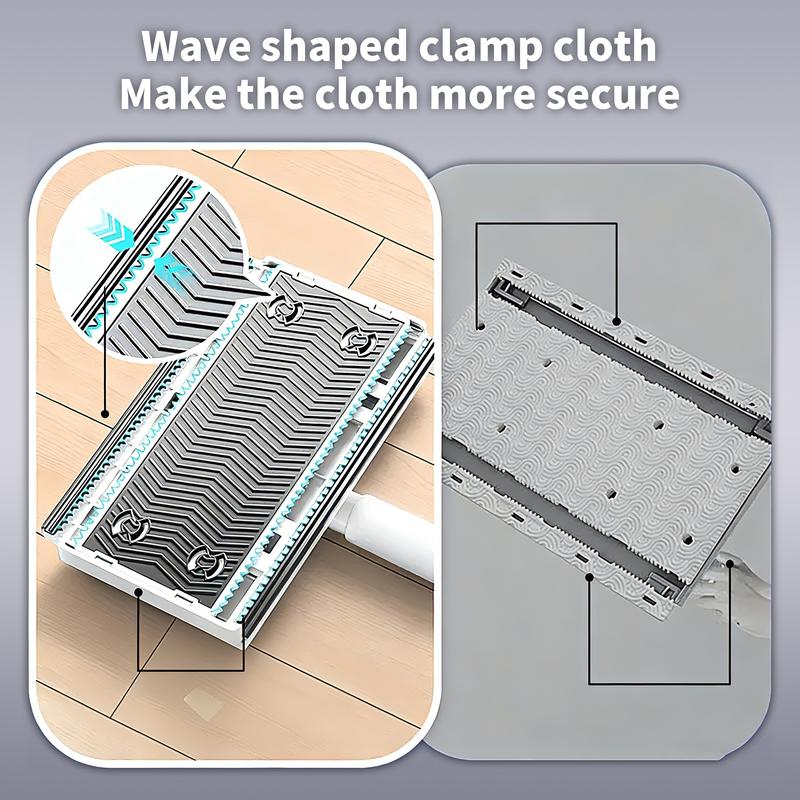 No-wash Mop, Uses Disposable Face Towel, Hands-Free Replacement, Dry ...
