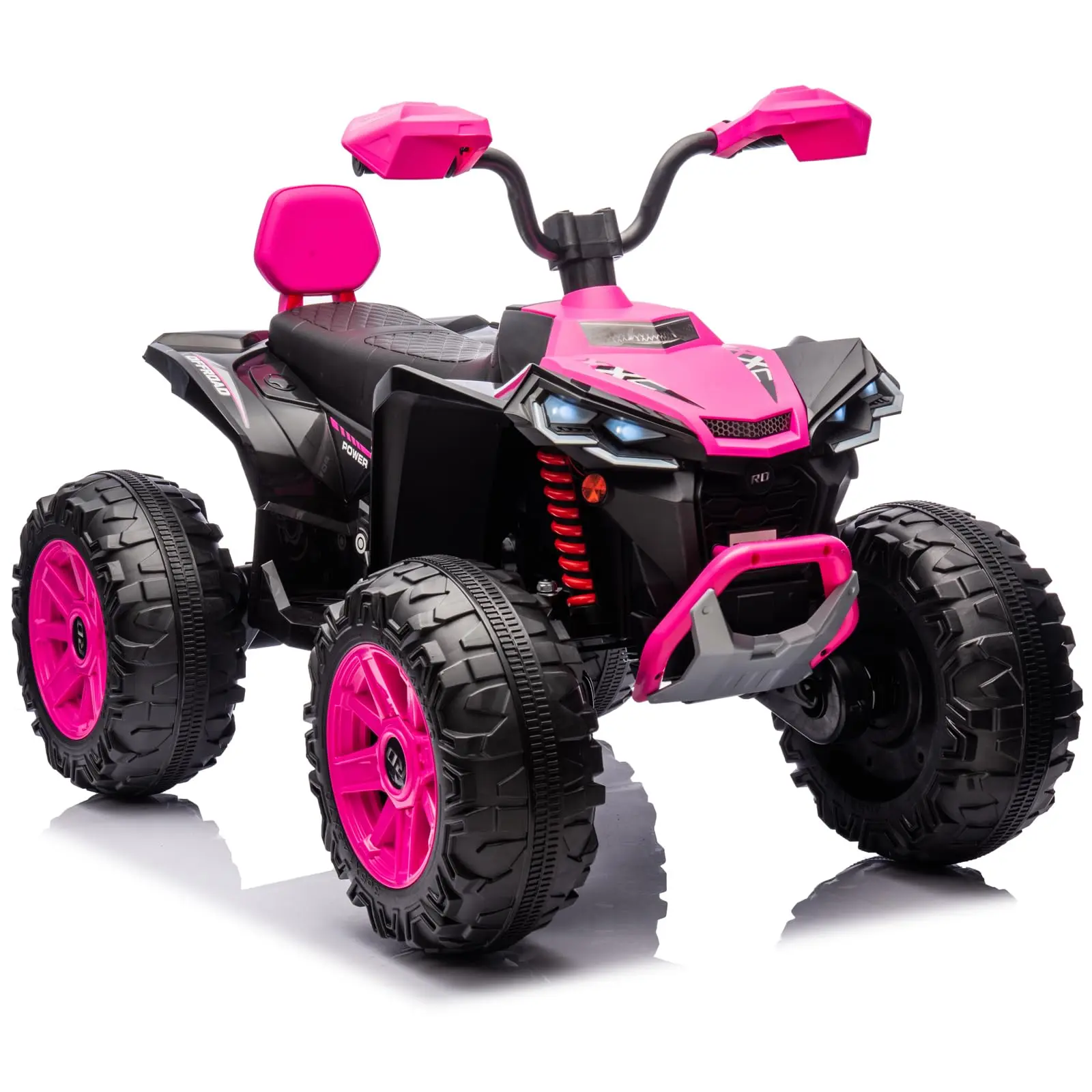 24V Kids Electric ATV 4-Wheeler (2-Seater) - 800W Dual Motor Ride-On ...