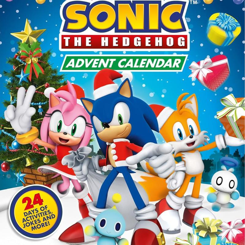 Sonic The Hedgehog Christmas Advent Calendar: A festive collection of ...