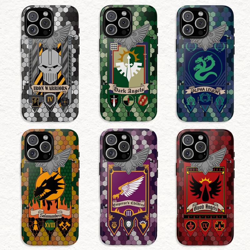 40K Warhammer Phone Case Space Marine Corps Military Flag Warrior ...