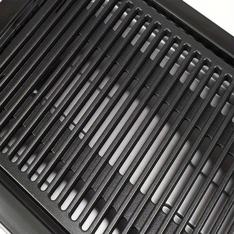 1600W Portable Electric Grill – Smokeless Non-Stick Design with 5-Level ...